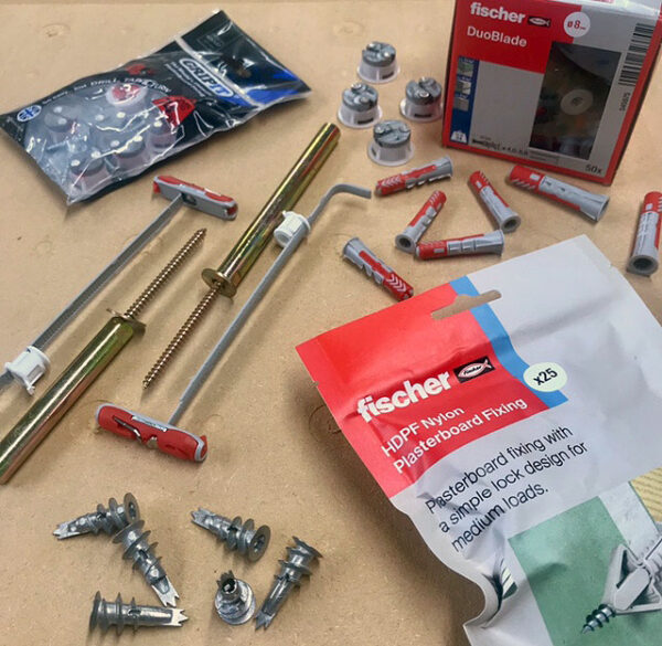 What Fixings Should I Use On Plasterboard Walls? | BespOak Interiors